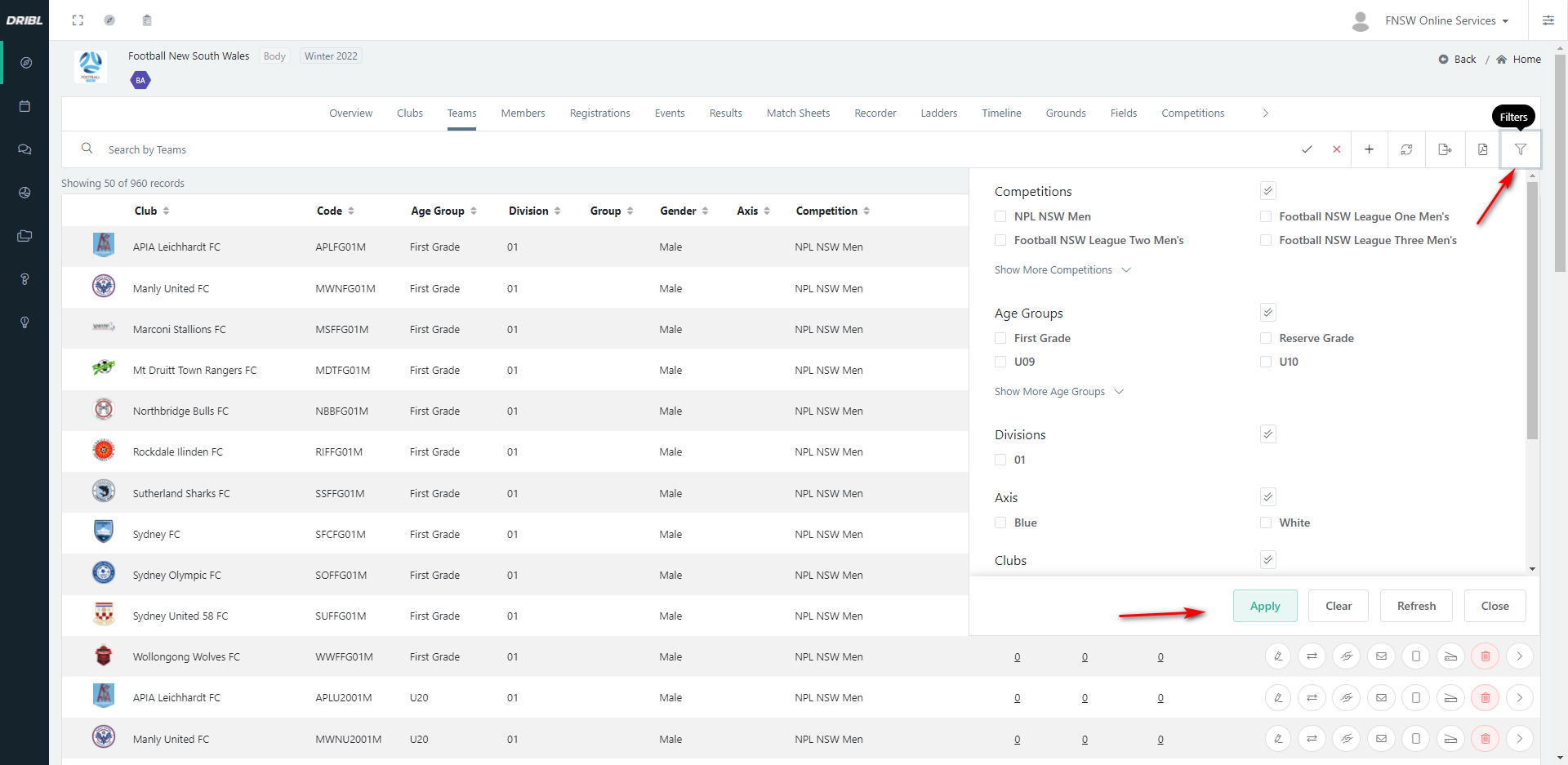 How to map participants to teams (Perform Team Allocation) (via Web ...