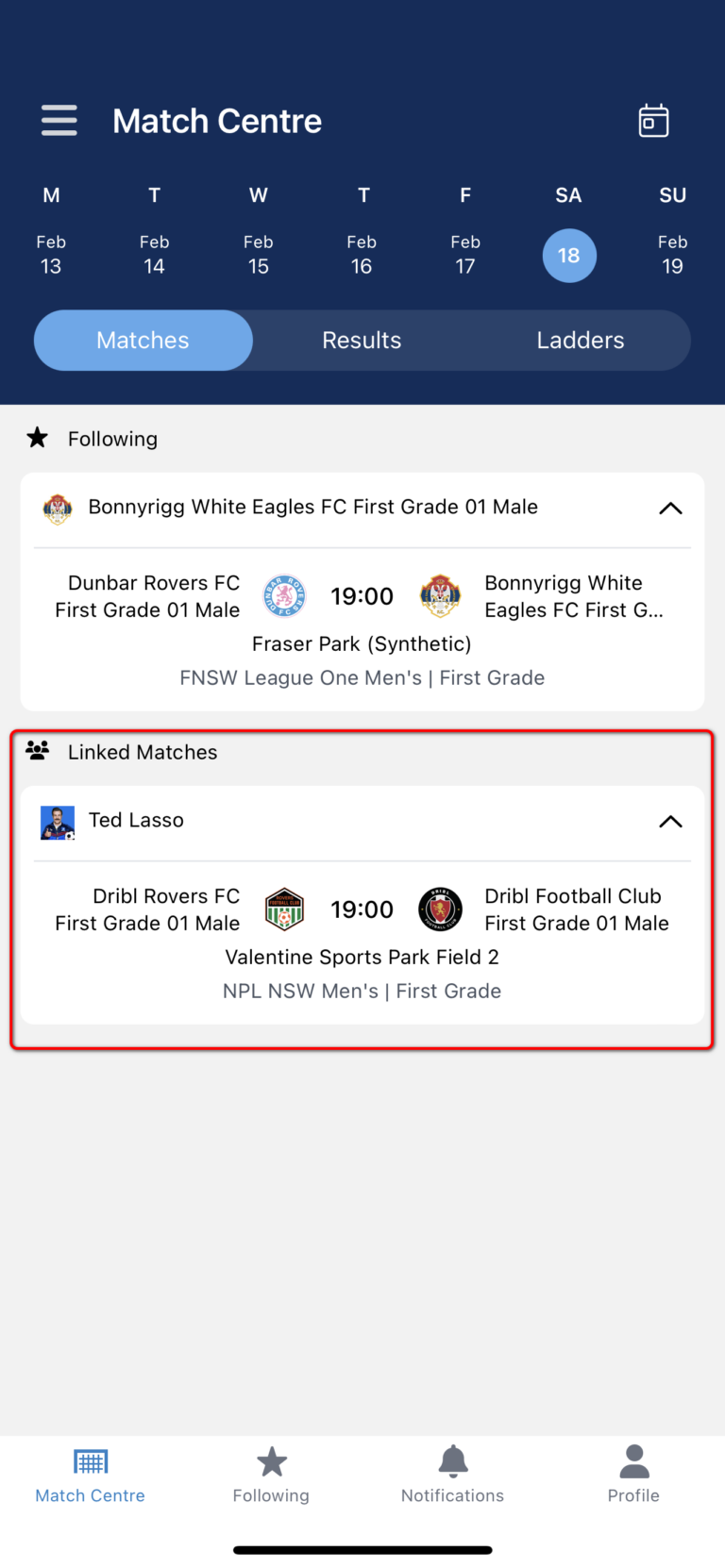 How to Link and Unlink family members (via Dribl App) - FNSW Knowledge Base