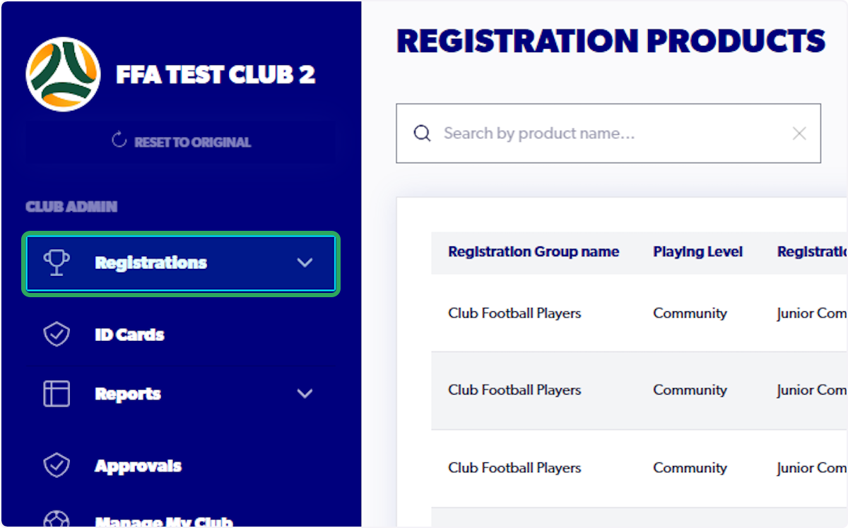How to Create a Registration Product - FNSW State League Clubs - FNSW ...