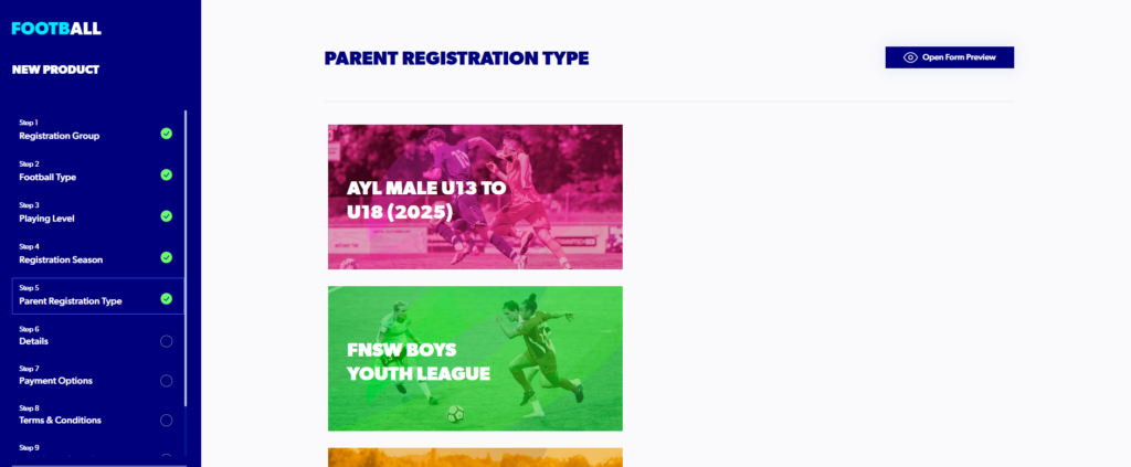 How to Create a Registration Product - FNSW State League Clubs - FNSW ...