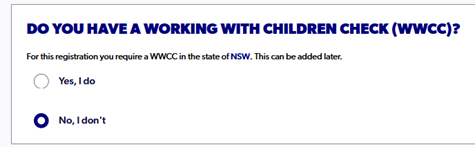 How to Register as a Coach (Minors) - FNSW Knowledge Base