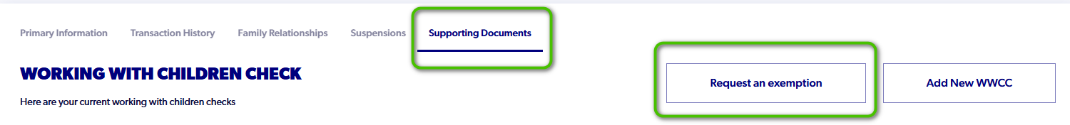How to add a WWCC Exemption to a Learner NSW registration - FNSW ...